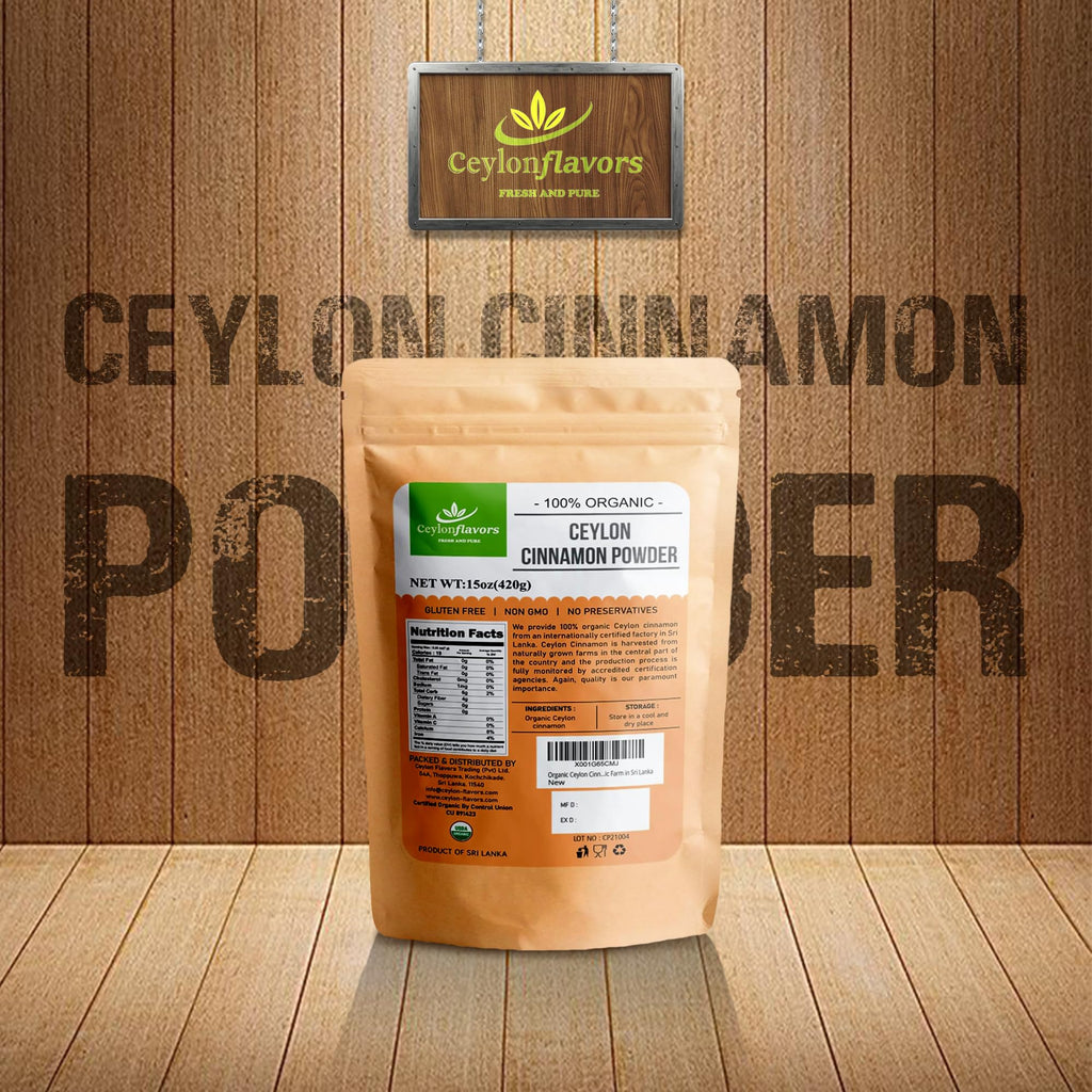 USDA certified organic cinnamon