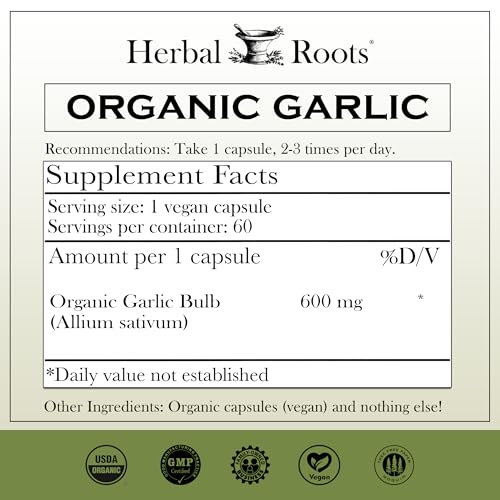 USDA certified organic garlic extract