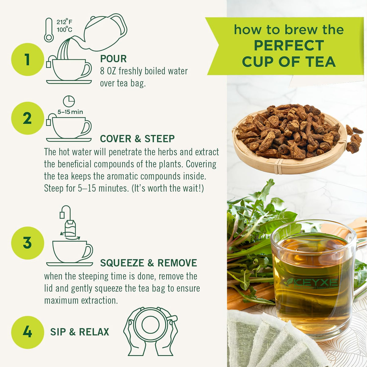 USDA certified organic herbal blend