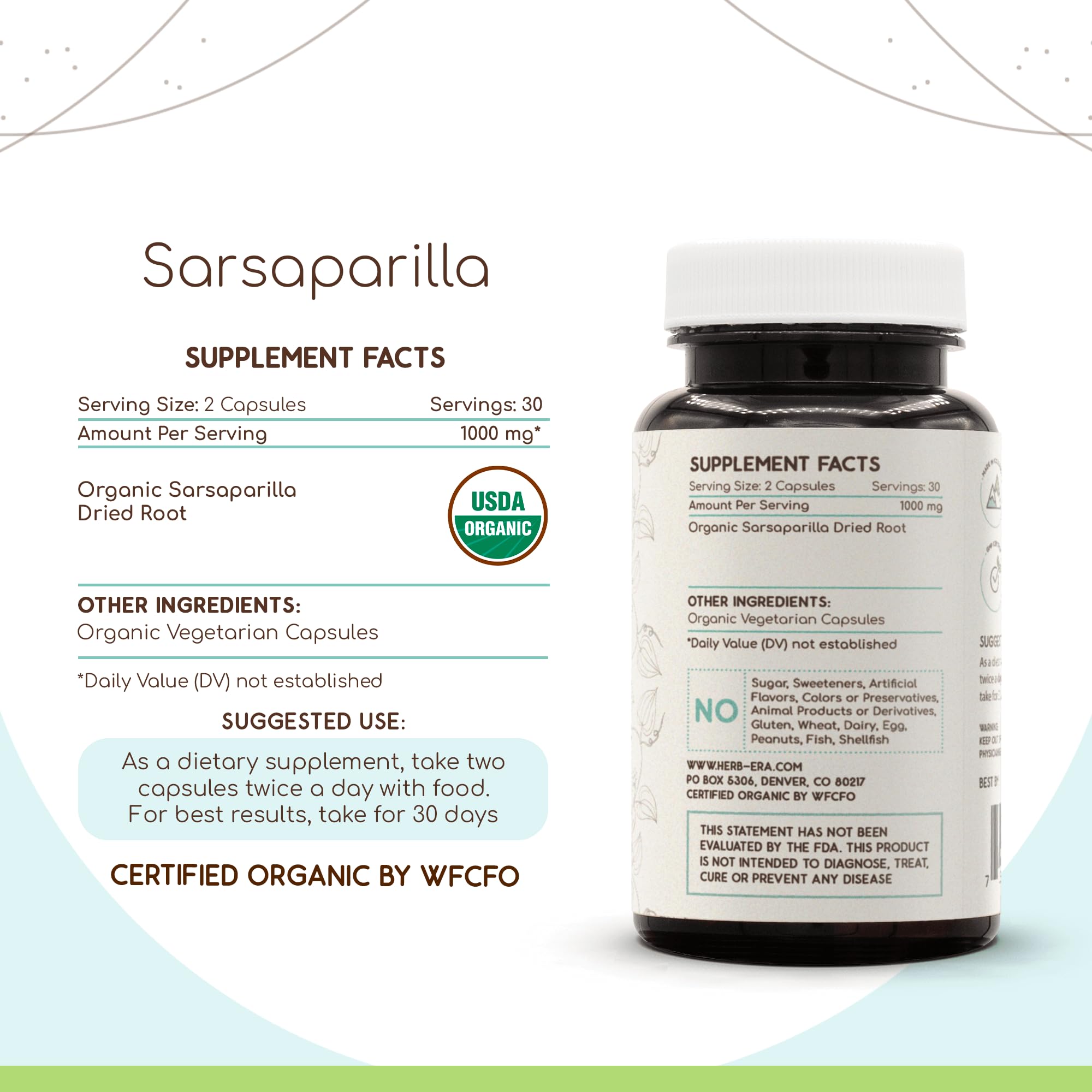 USDA certified organic herbal remedy