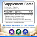 USDA certified organic mushroom extract