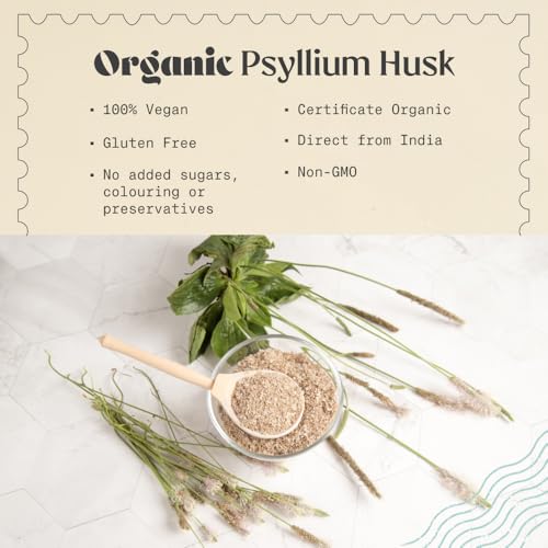 USDA certified organic psyllium husk