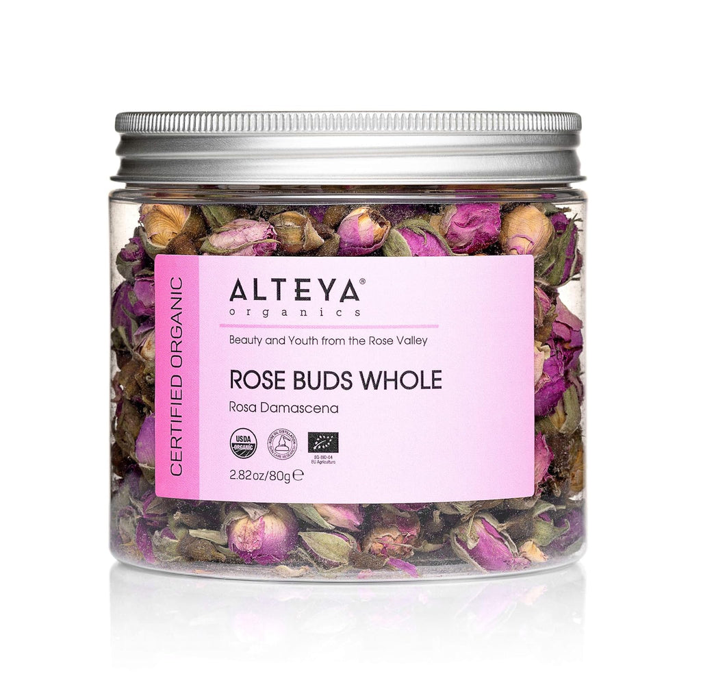 USDA certified organic rose bud tea