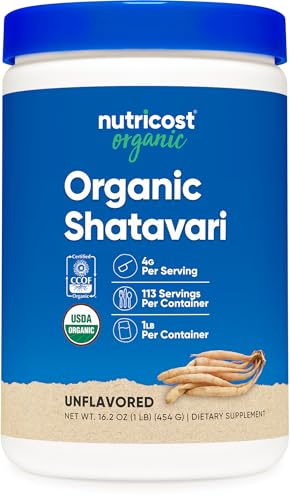 USDA Certified Organic Shatavari supplement
