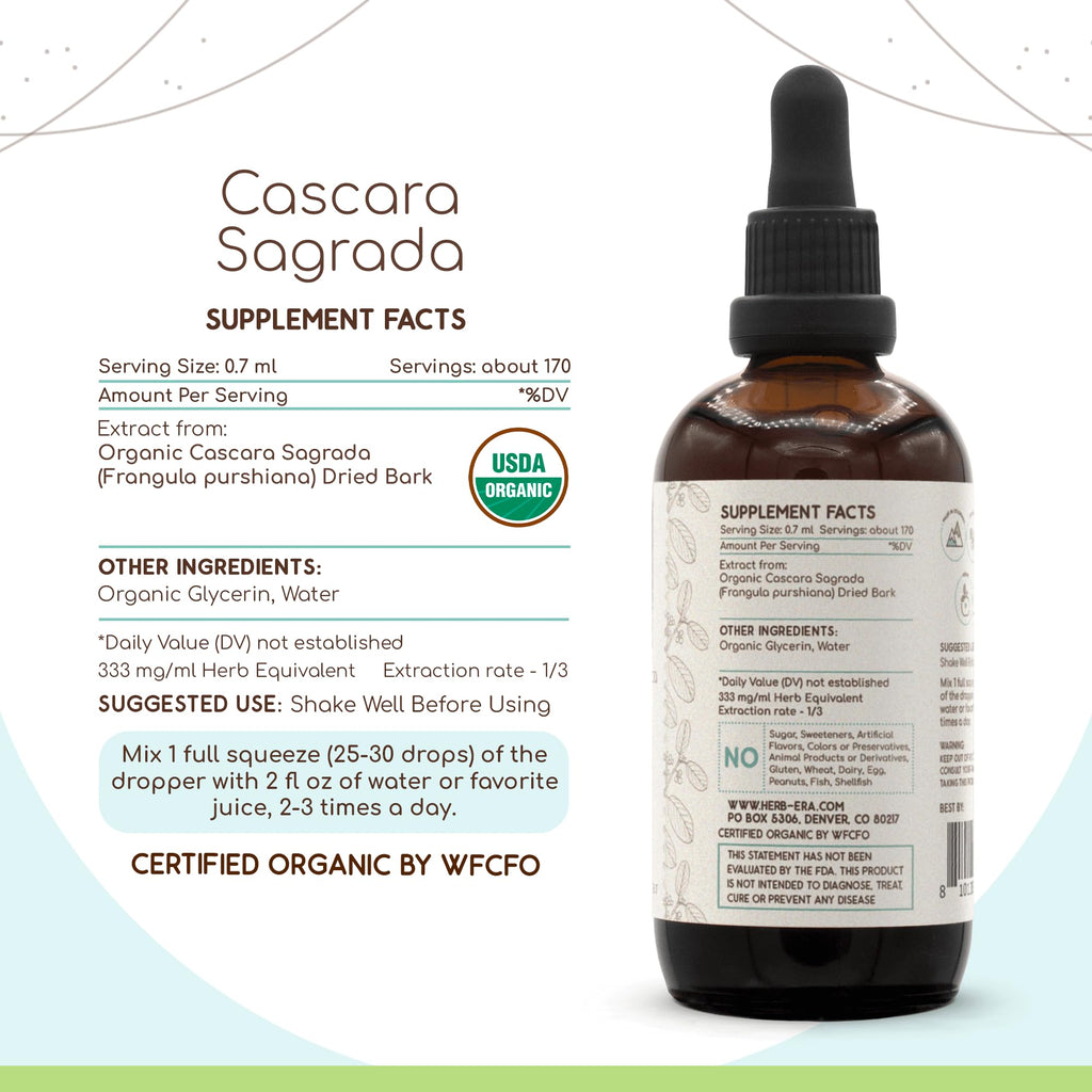 USDA certified organic tincture