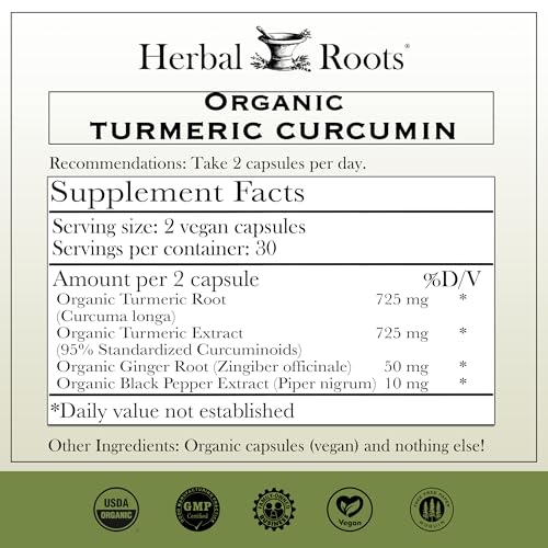 USDA certified organic turmeric