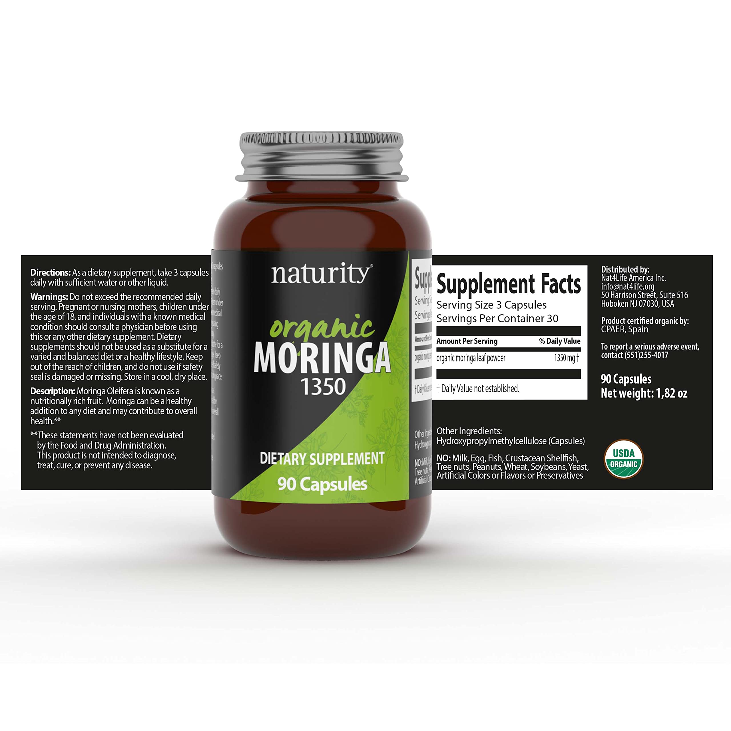 USDA certified organic vitamin supplements