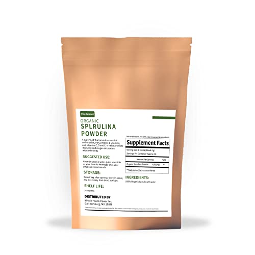 USDA certified spirulina benefits