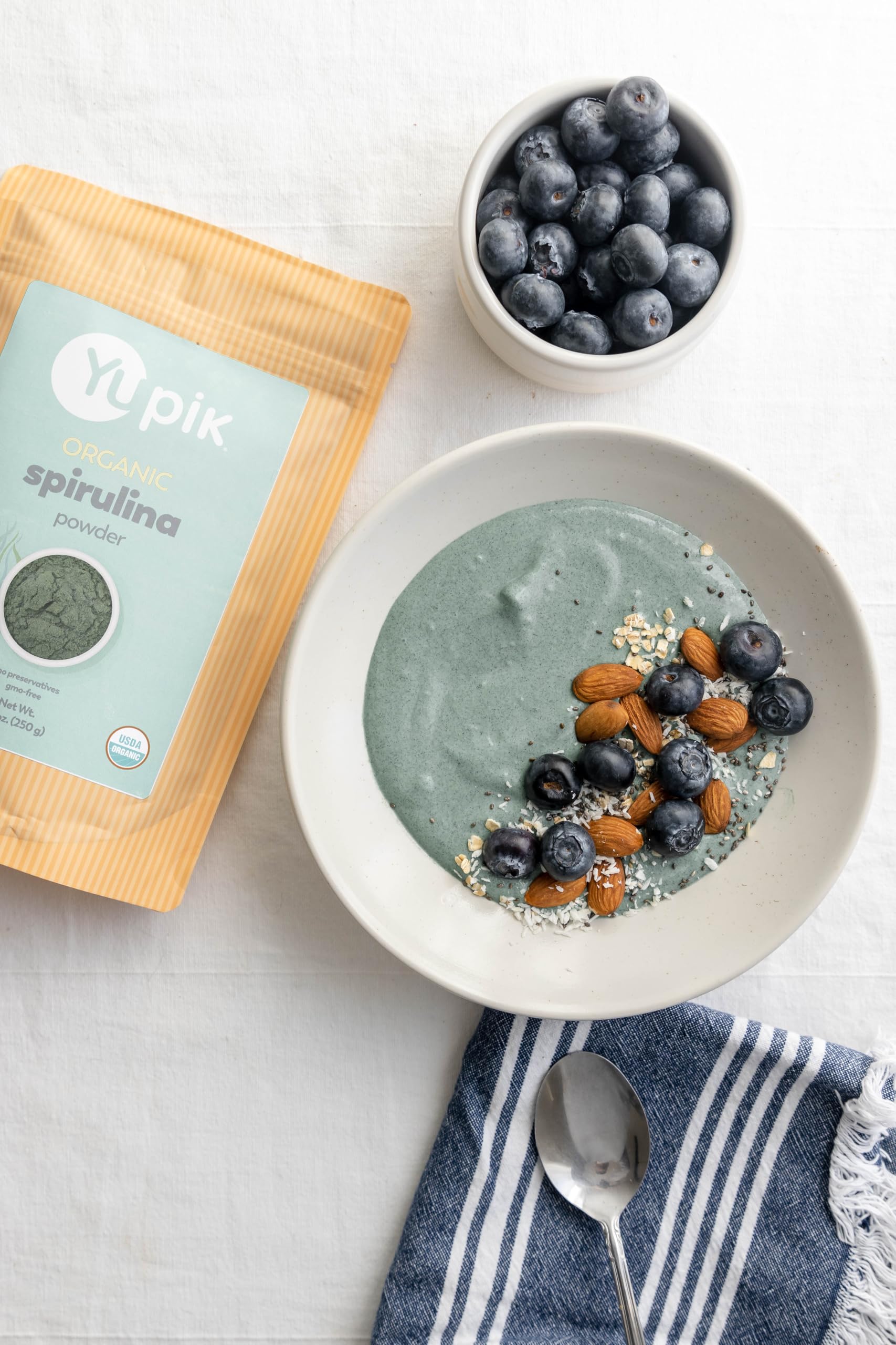 USDA certified spirulina for health