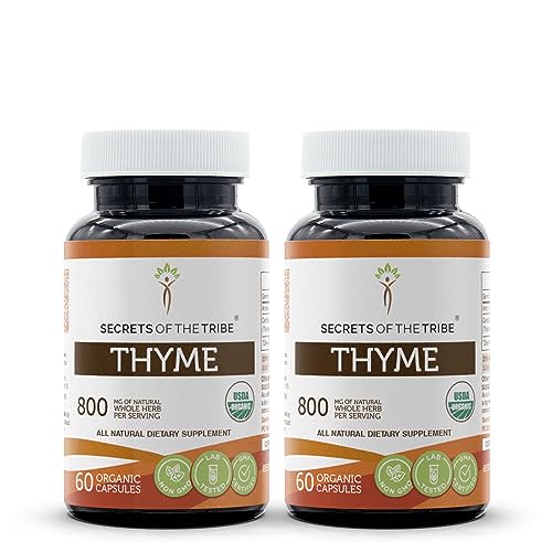 USDA certified thyme supplements