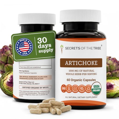 USDA certified vegetarian artichoke supplement