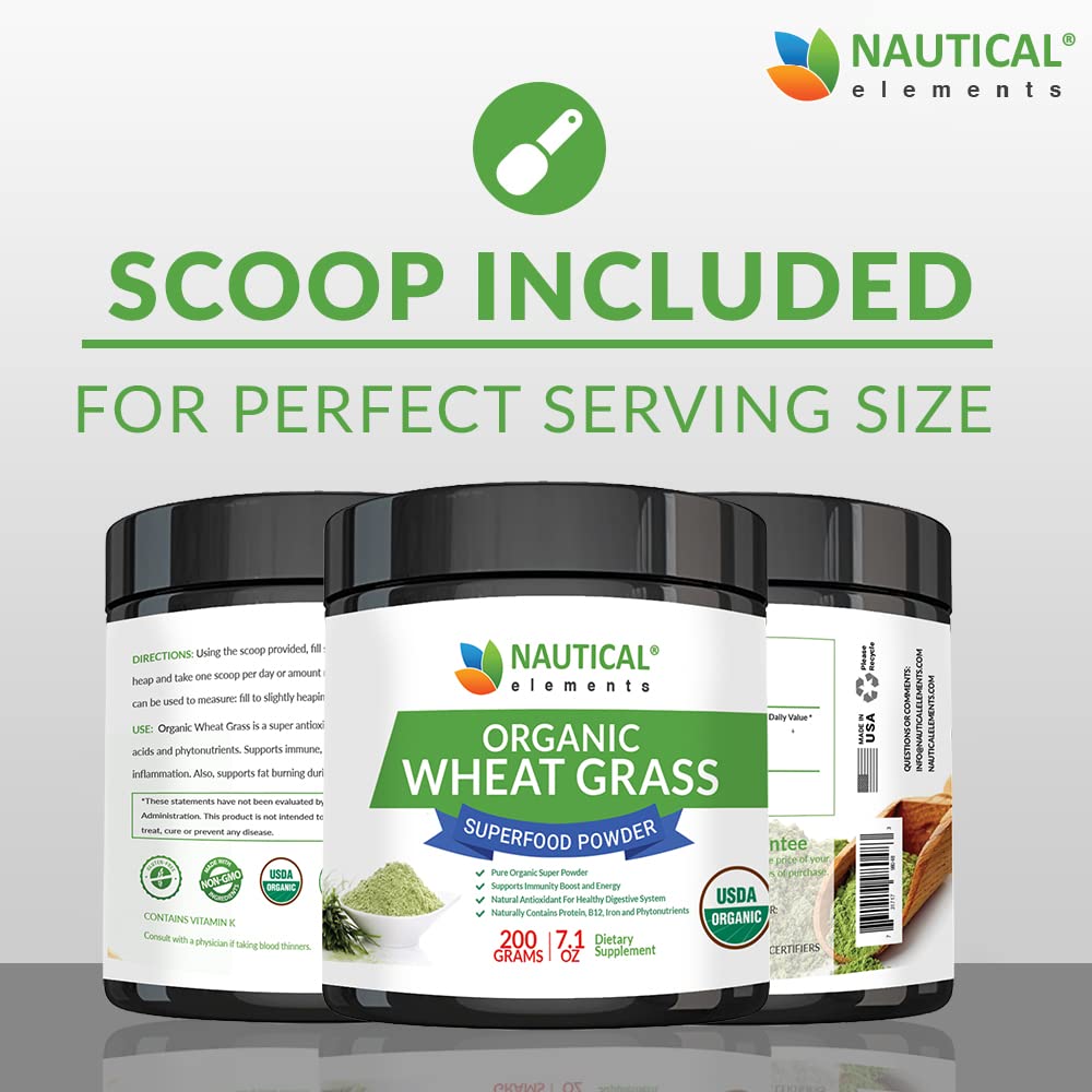 USDA certified wheatgrass powder benefits