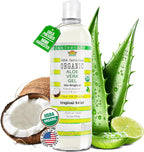 USDA organic aloe vera gel