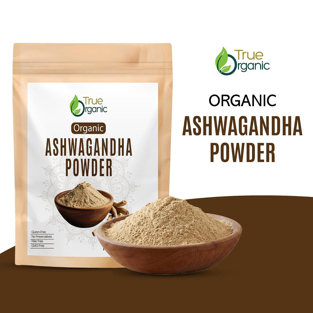 USDA organic Ashwagandha for stress relief