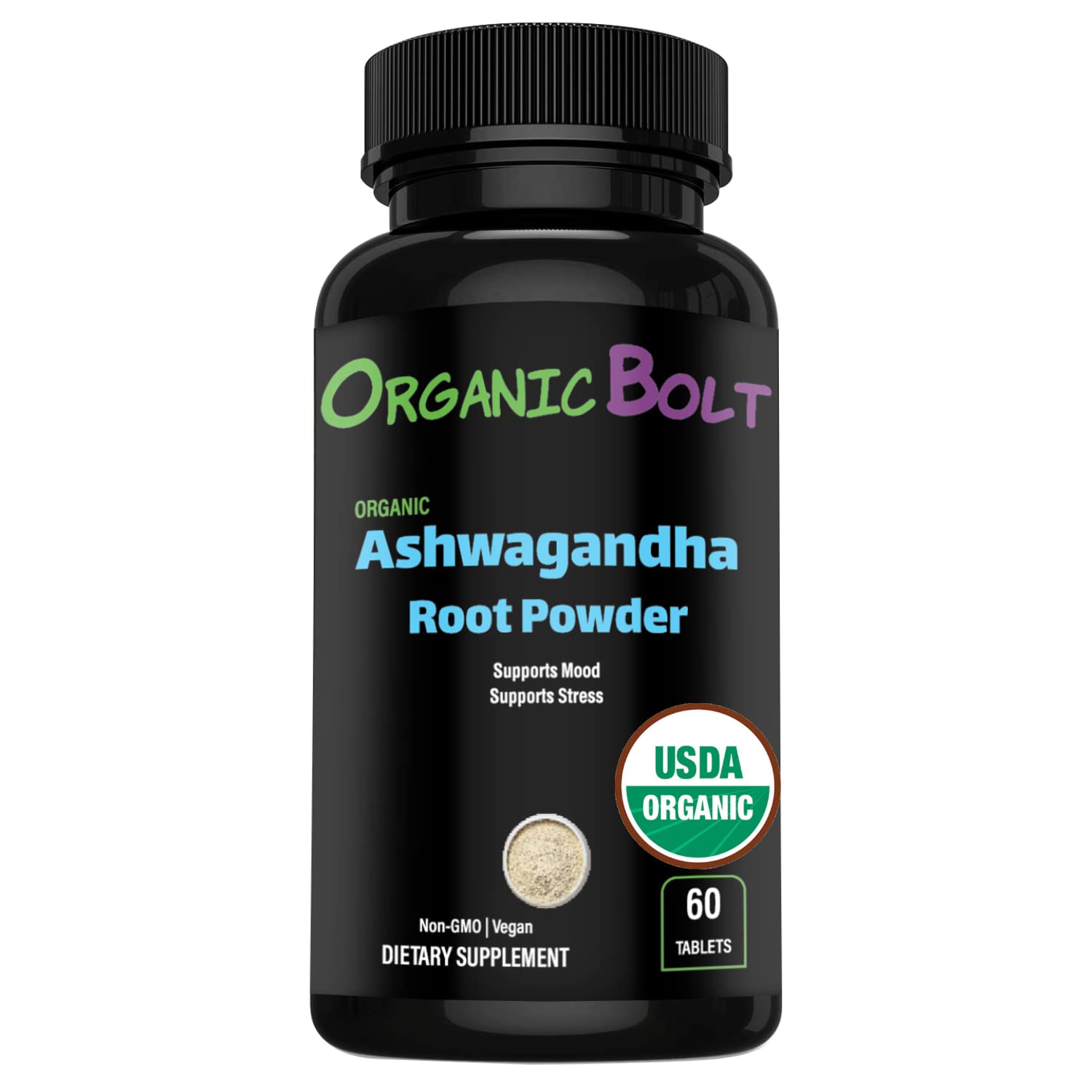 USDA organic ashwagandha root tablets