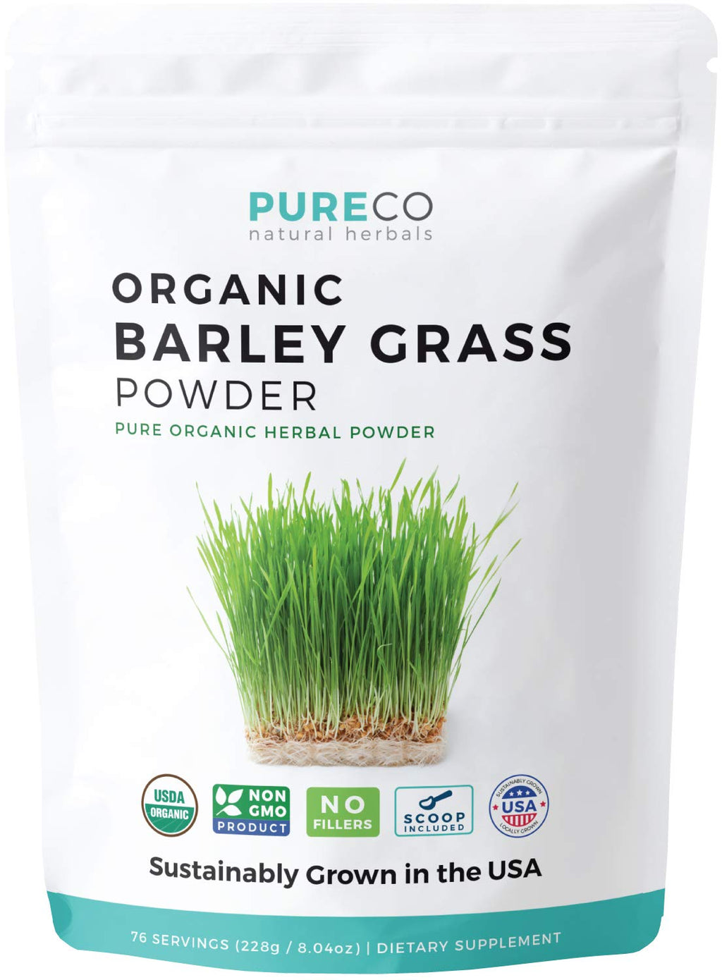 USDA organic barley grass powder