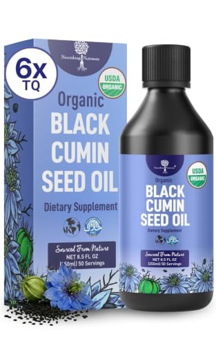 USDA Organic black seed oil benefits