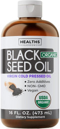 USDA Organic black seed oil benefits