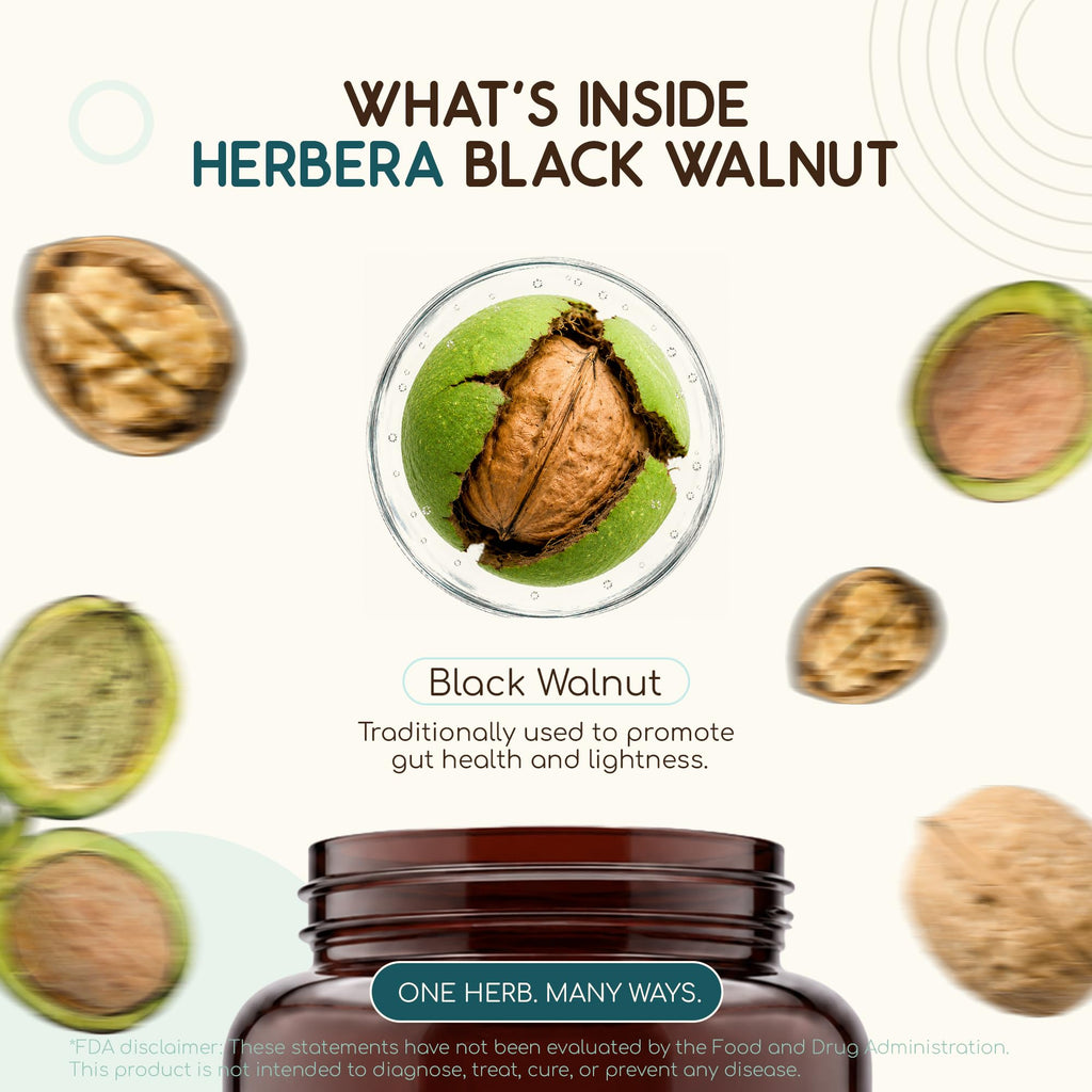 USDA organic black walnut capsules