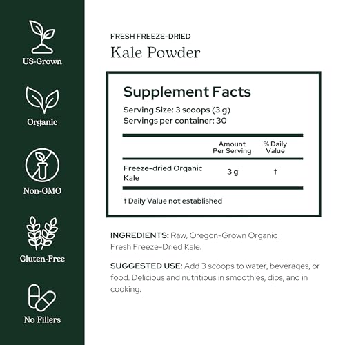 USDA organic blended vitamin supplements