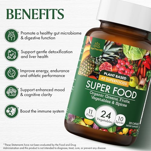 USDA organic blended vitamins