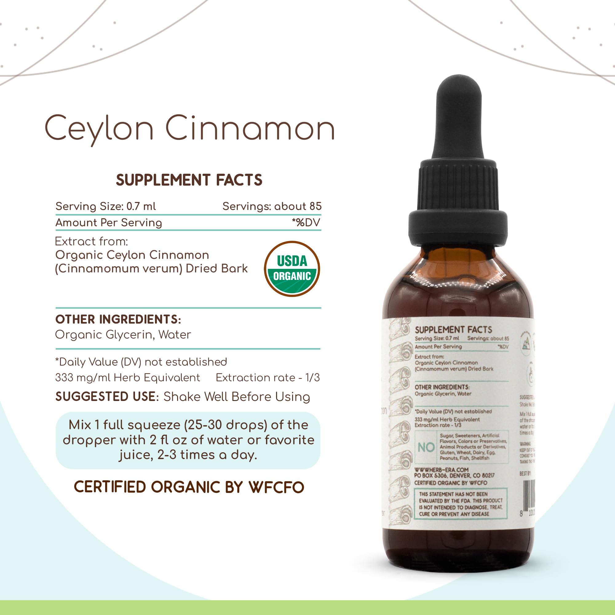 USDA organic cinnamon for wellness