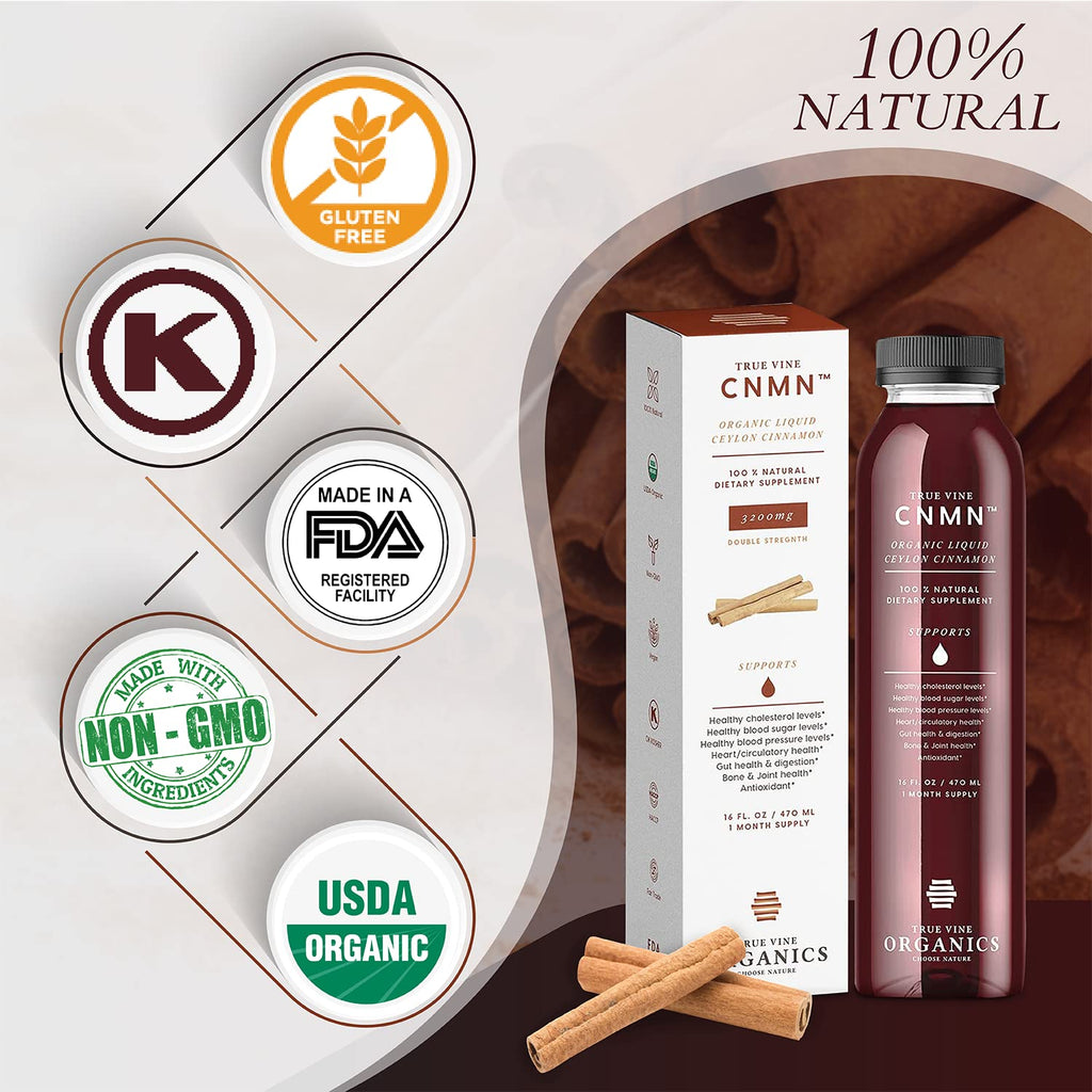 USDA organic cinnamon supplement