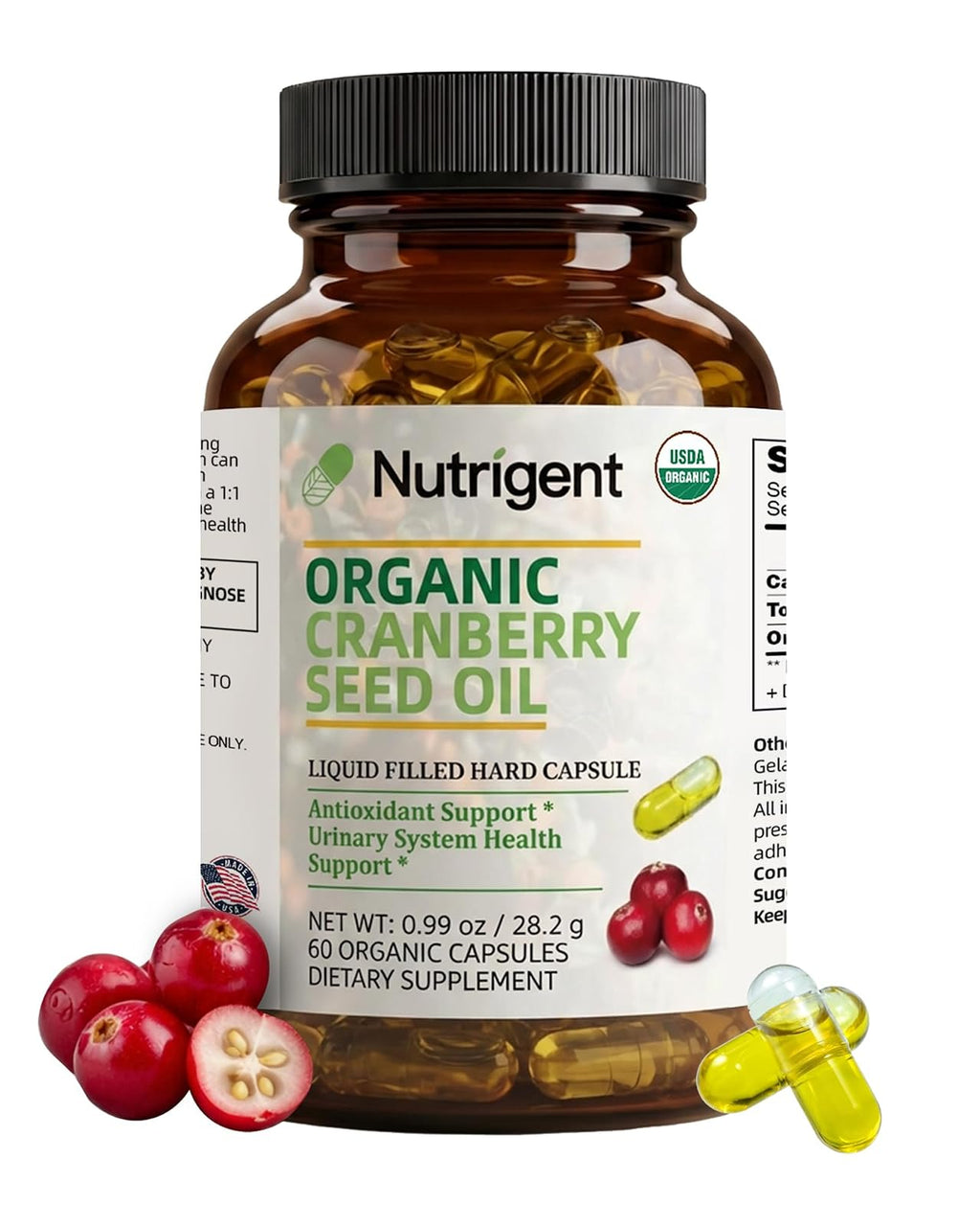 USDA Organic Cranberry Seed Oil benefits