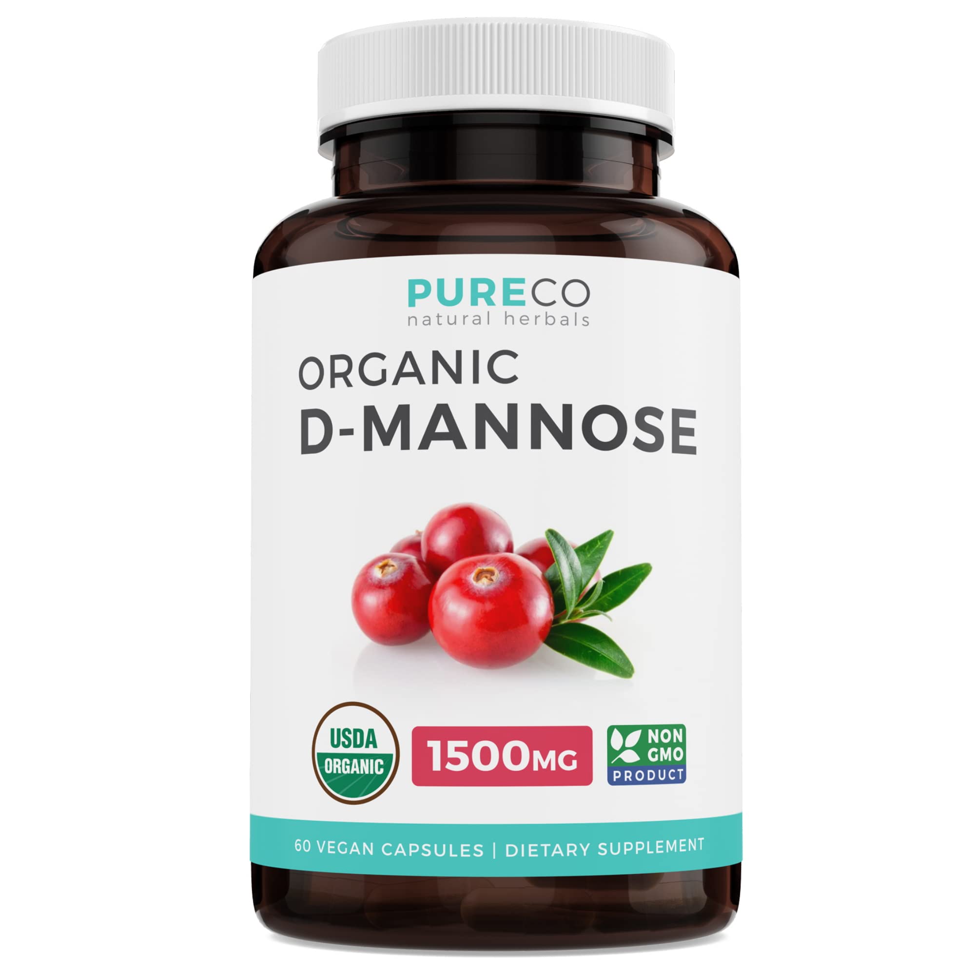 USDA organic D-Mannose capsules