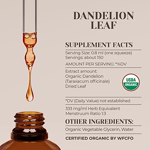 USDA organic dandelion leaf extract
