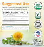 USDA organic dandelion root formula