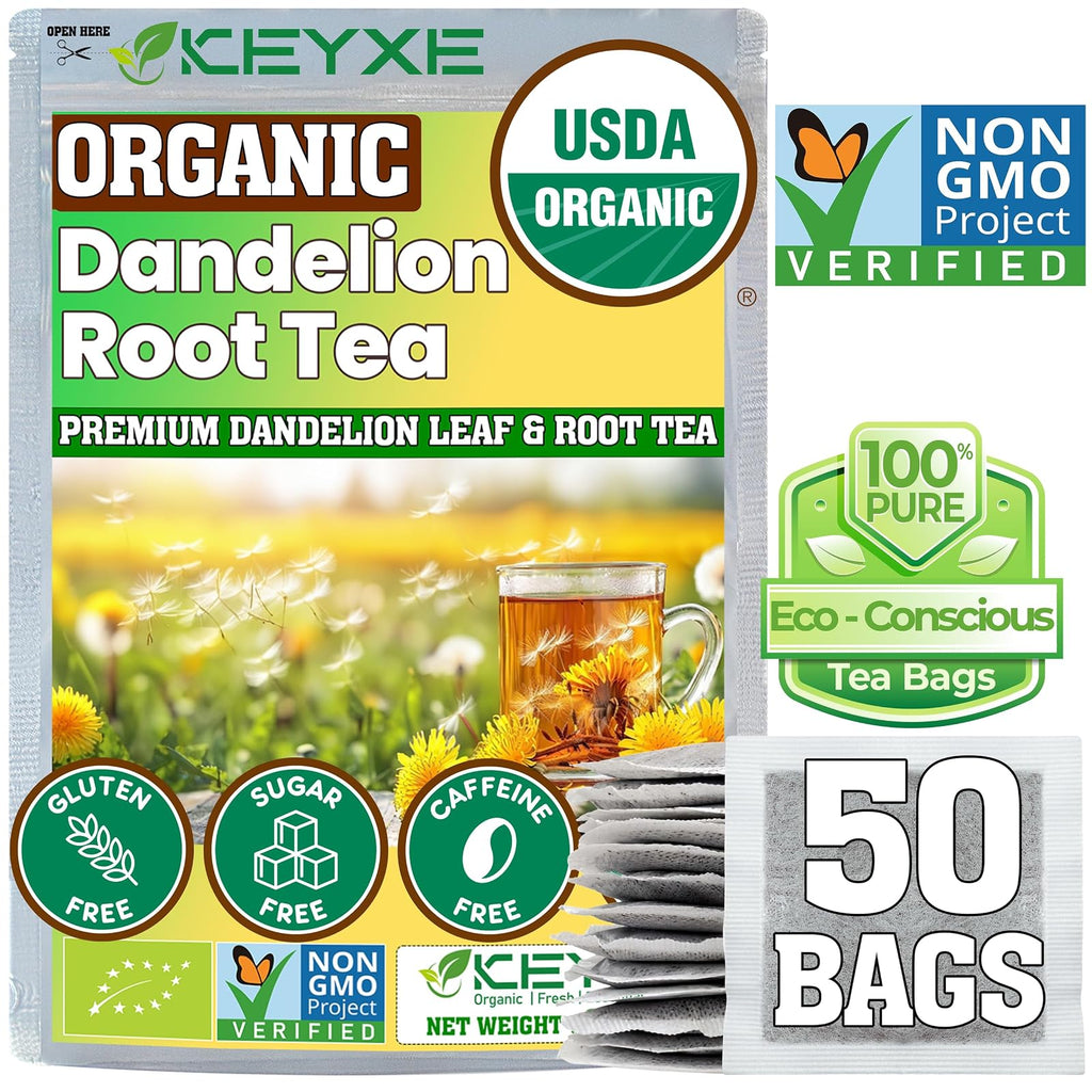 USDA Organic Dandelion Root Tea bags