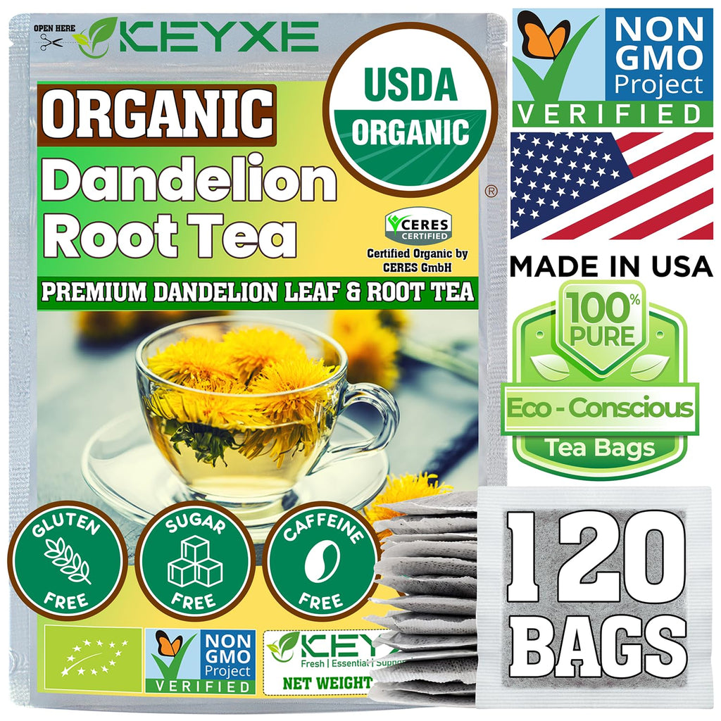 USDA Organic Dandelion Root Tea bags
