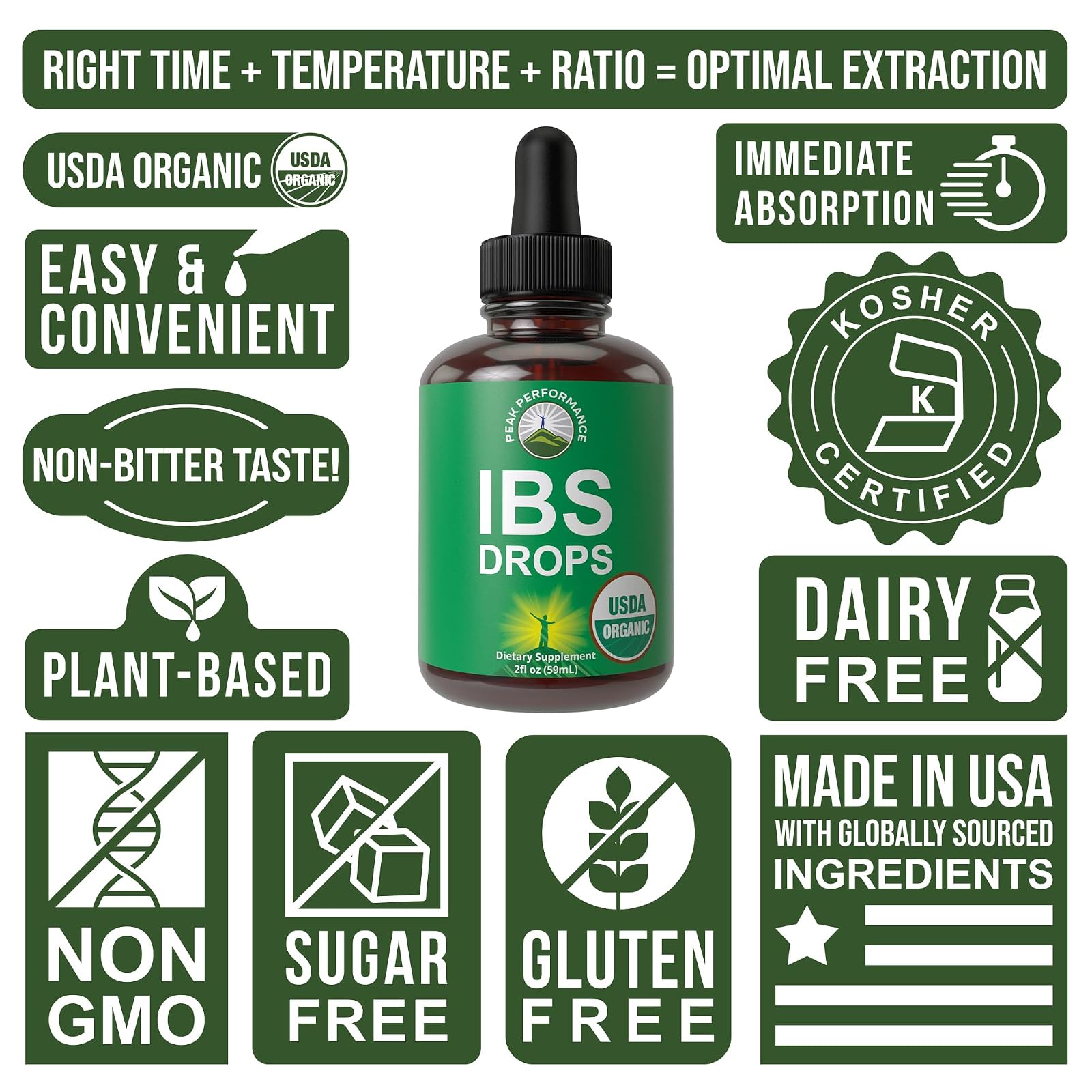 USDA Organic digestive health solution