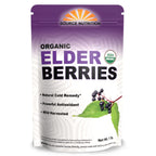 USDA Organic dried elderberries for baking