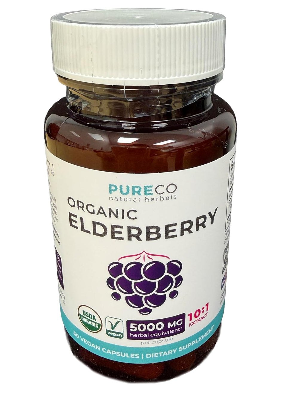 USDA Organic elderberry for cold relief