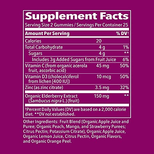 USDA organic elderberry for wellness