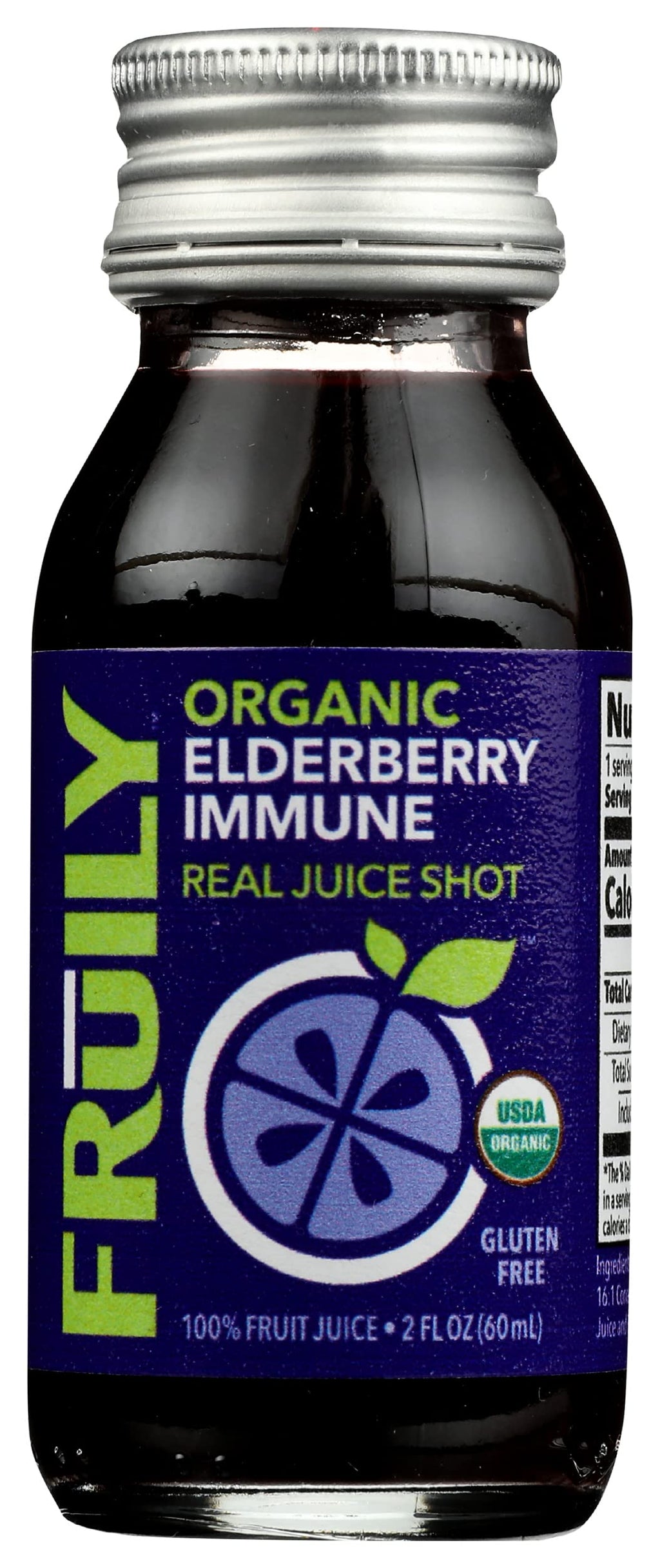 USDA organic elderberry immunity shot