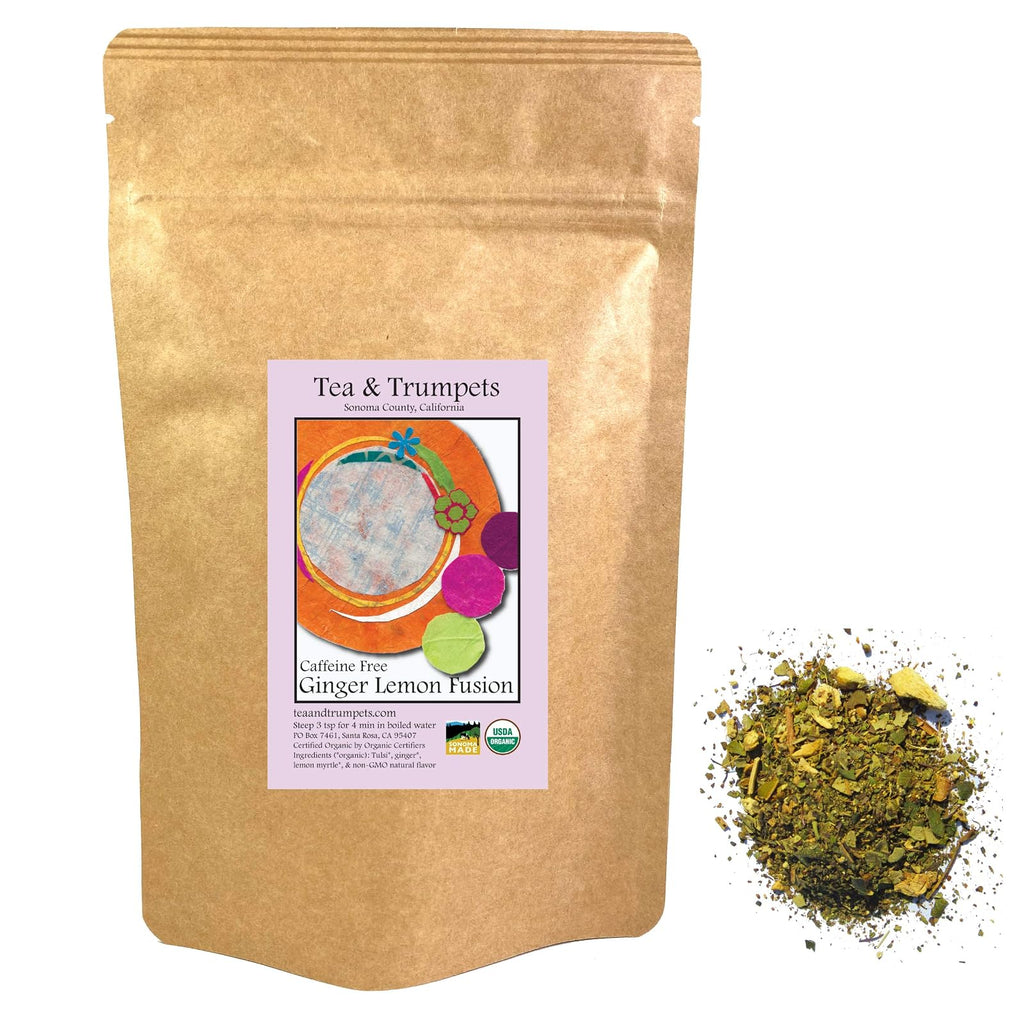 USDA Organic Ginger Lemon Tea blend