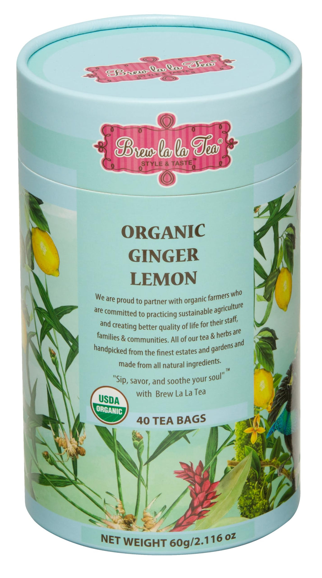 USDA organic green tea blend