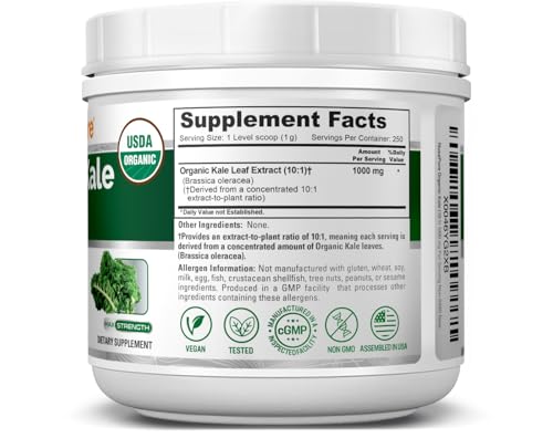 USDA organic herbal supplement benefits