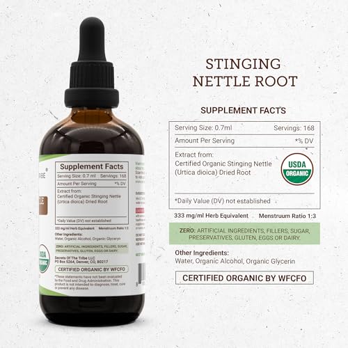 USDA organic herbal supplement drops