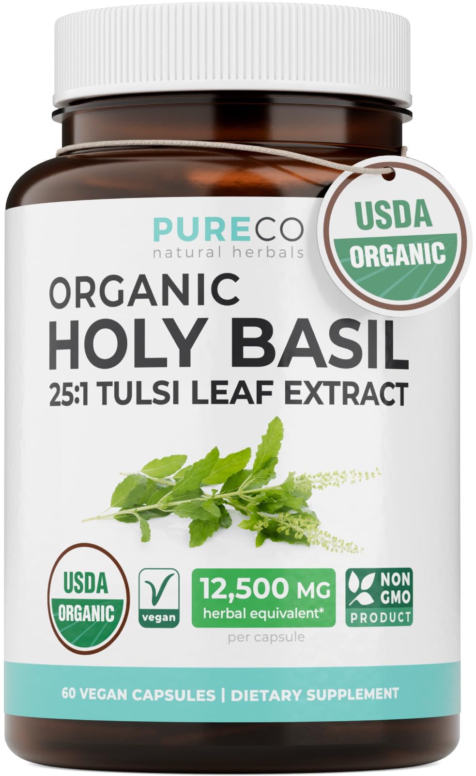 USDA Organic Holy Basil capsules