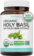 USDA Organic Holy Basil capsules