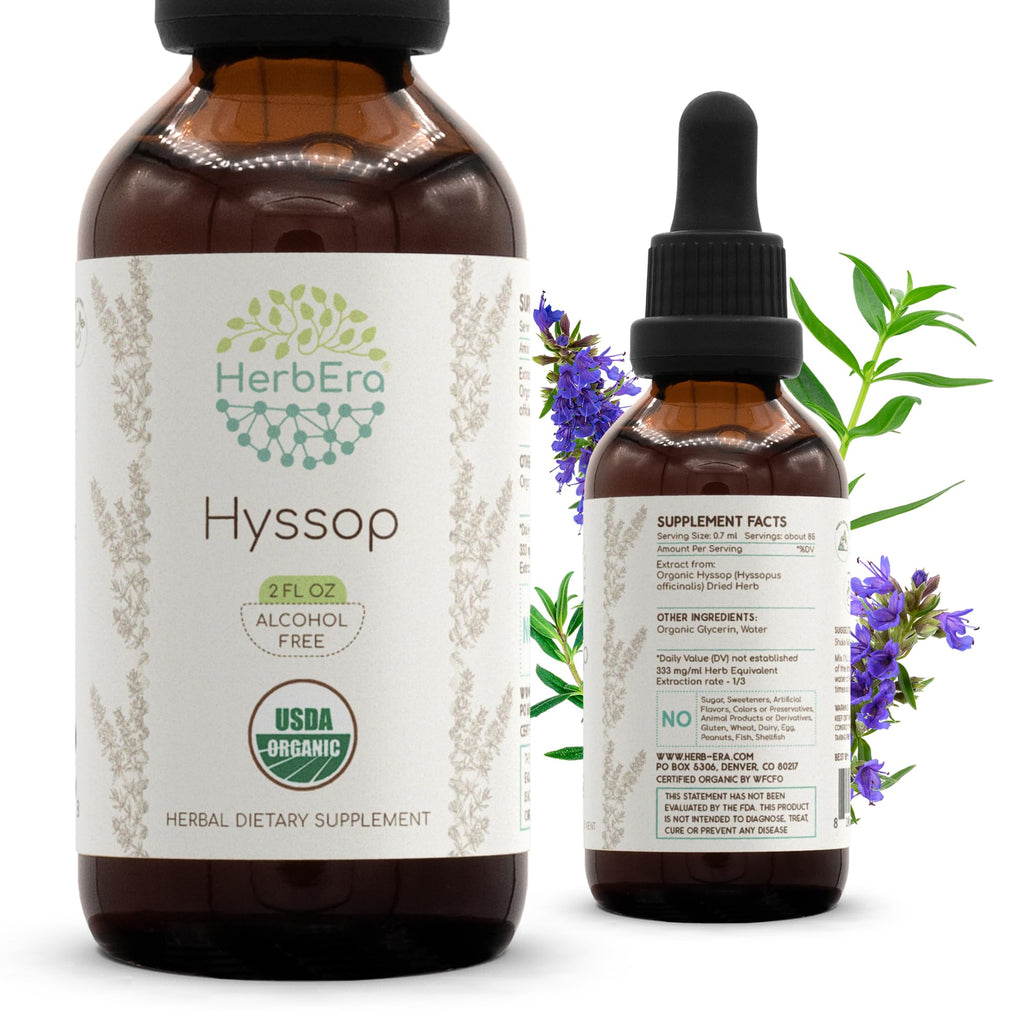 USDA organic hyssop extract benefits