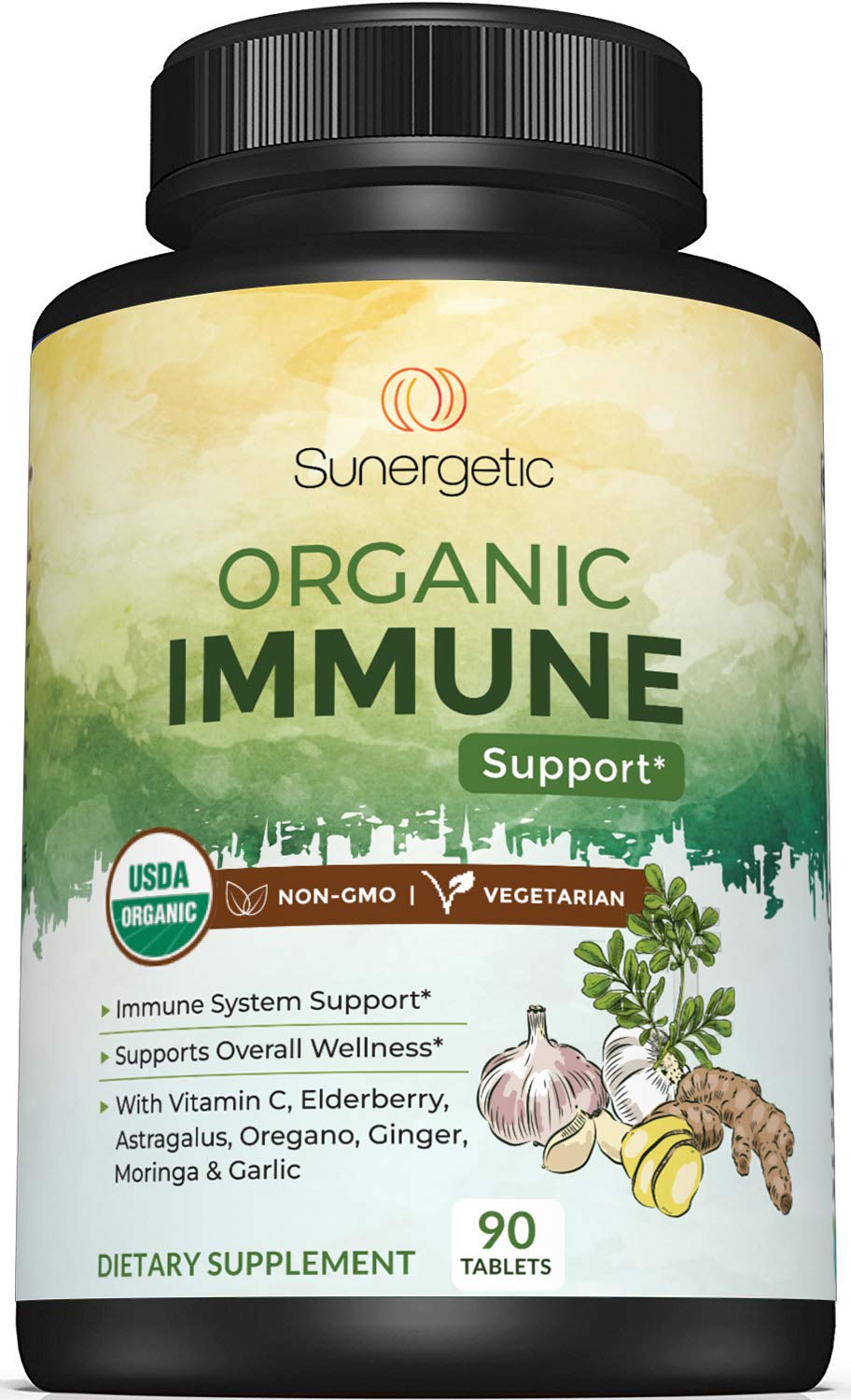 USDA Organic immune support multivitamins