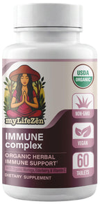 USDA Organic immune support tablets