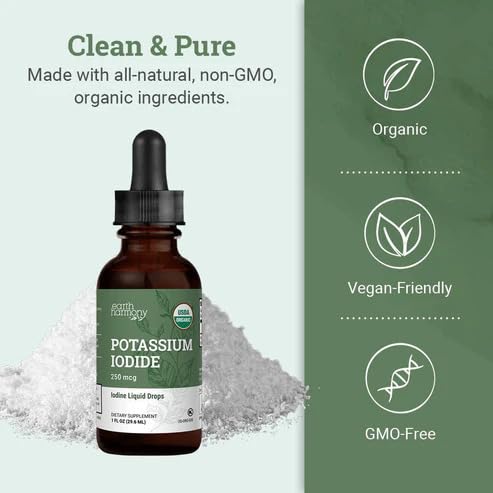 USDA organic iodine for wellness