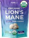 USDA Organic Lion's Mane powder benefits