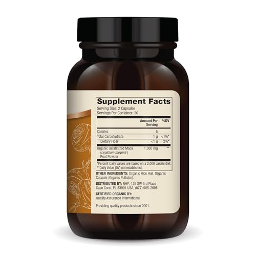 USDA organic maca root benefits
